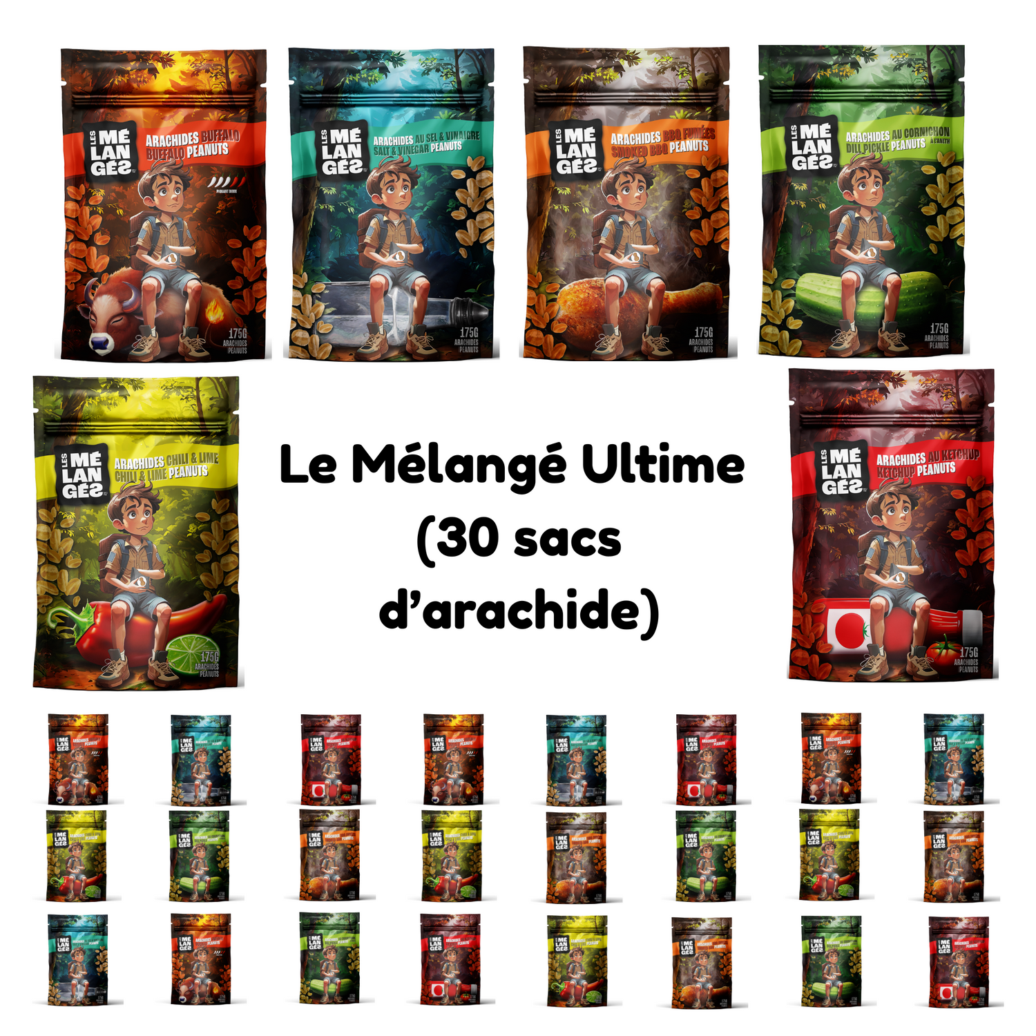 Les Mélangés | Arachides